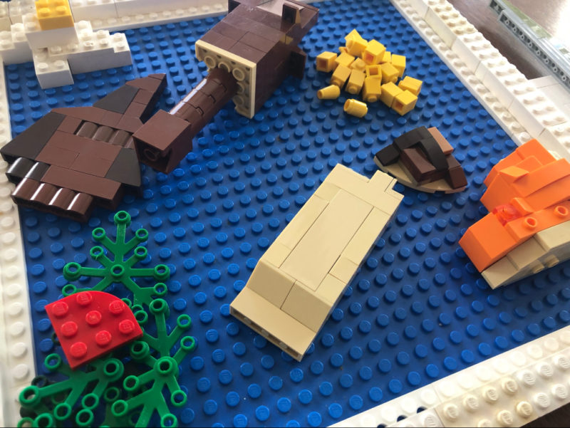 Lego Challenge: Build a Thanksgiving Theme | The Geek Homestead