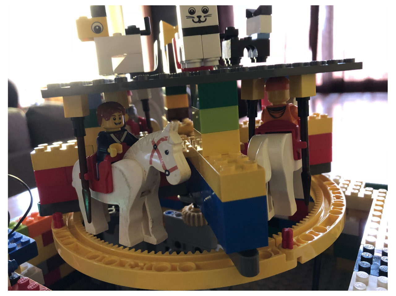 Lego Carousel - The Geek Homestead
