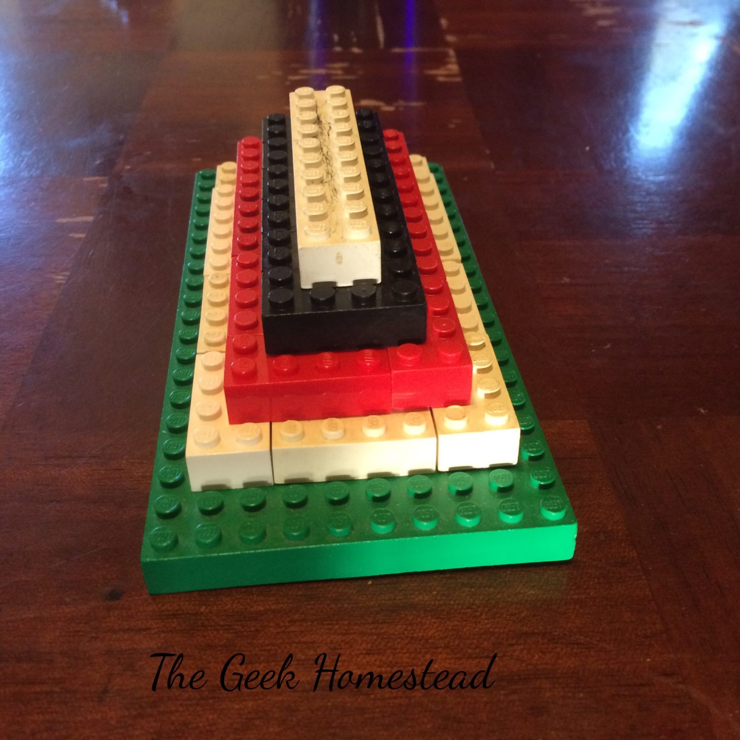 Lego challenge: Build a Pyramid - The Geek Homestead